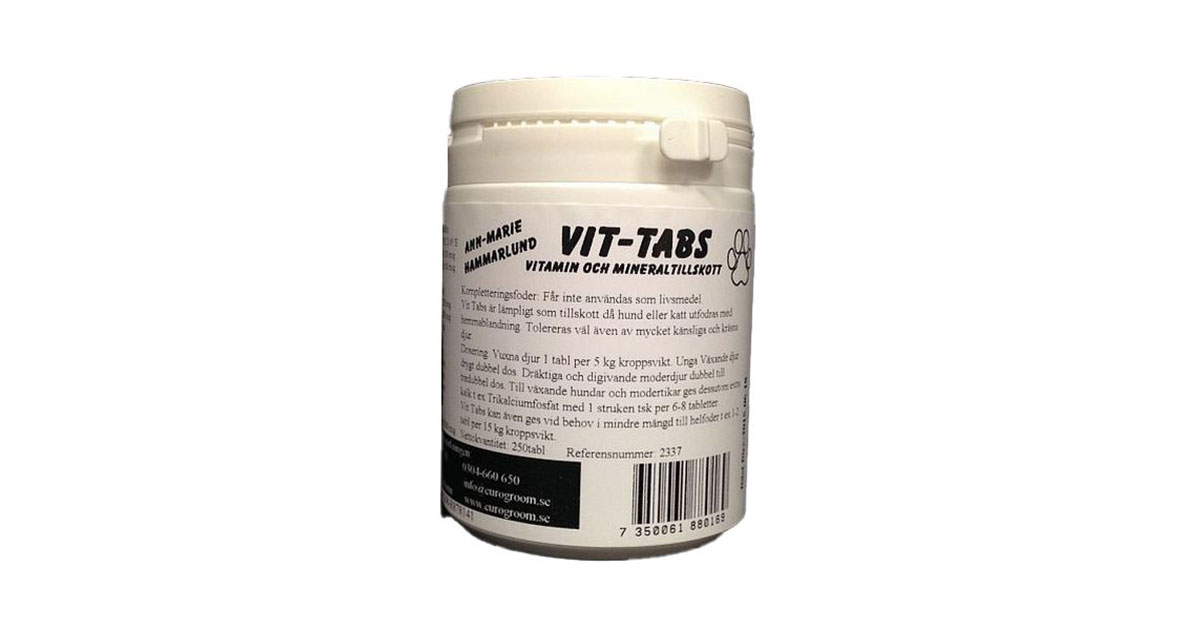 Köp AH Vit Tabs 1000 st | ParmaZoo Hundprodukter
